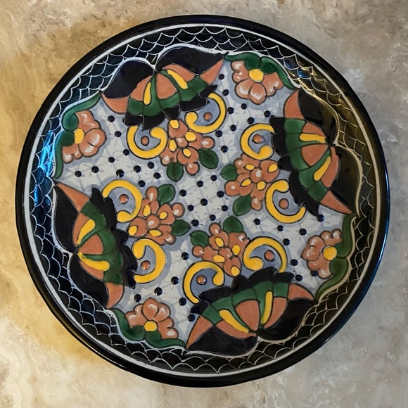 Hand Crafted | Dining | Signed Decorated Ceramic Plate | Poshmark